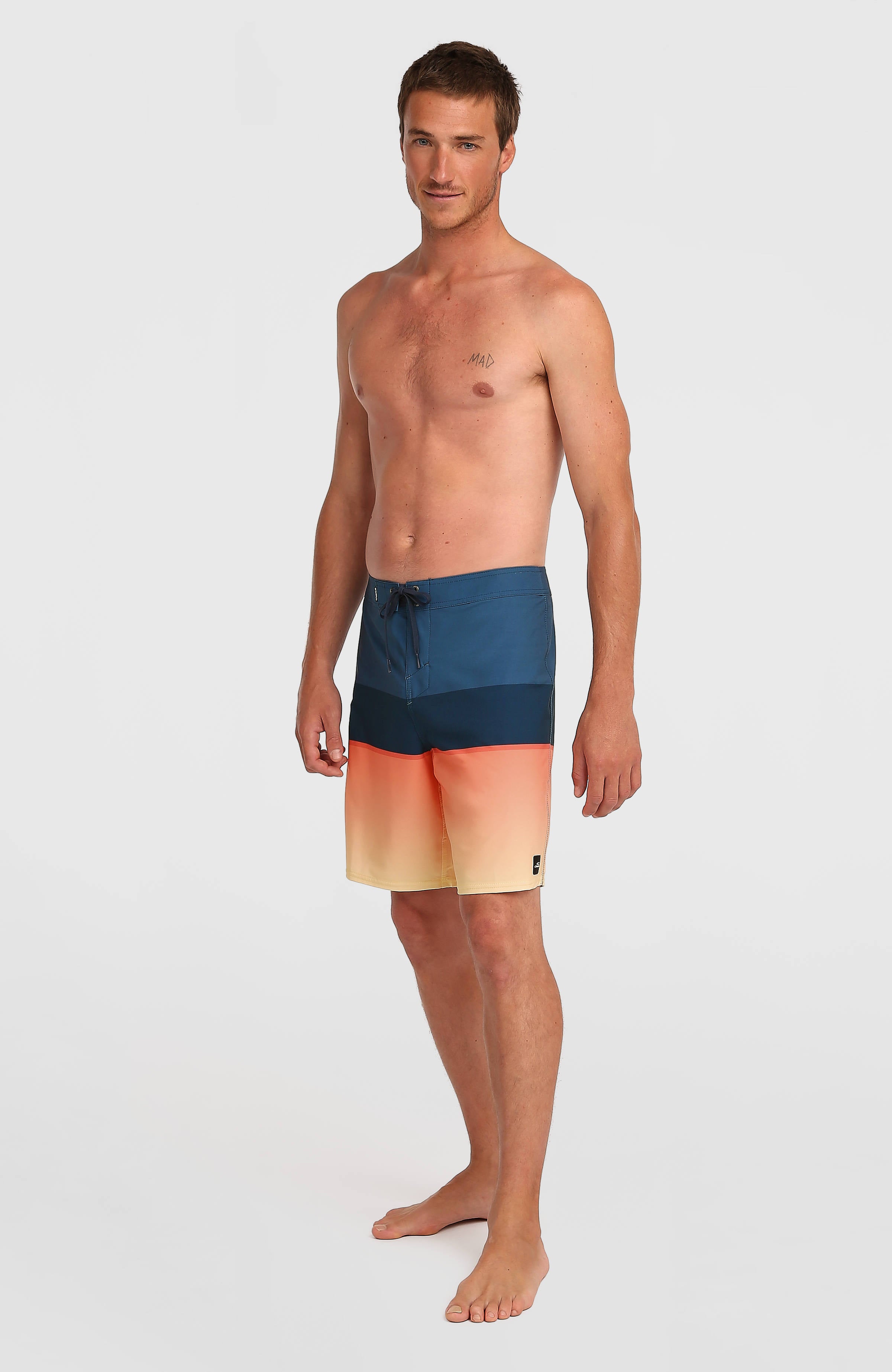 Hyperfreak Heat Block 19'' Boardshorts | Persimmon Heat Block – O'Neill